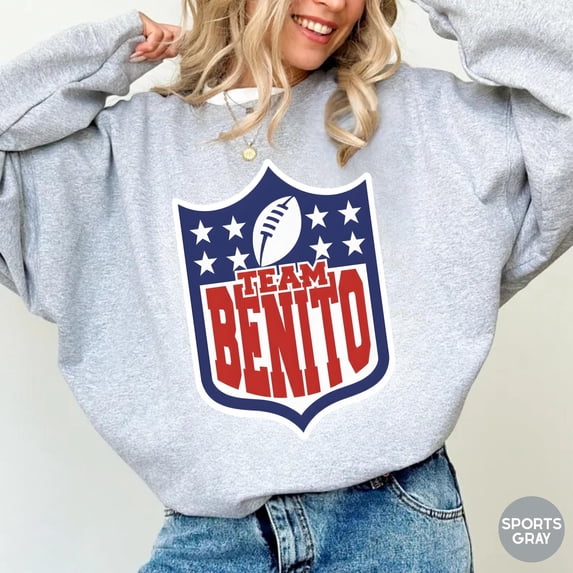 Team Benito Sweatshirt Puerto Rico Football Fan Shirt, LX Bunny Bowl ...