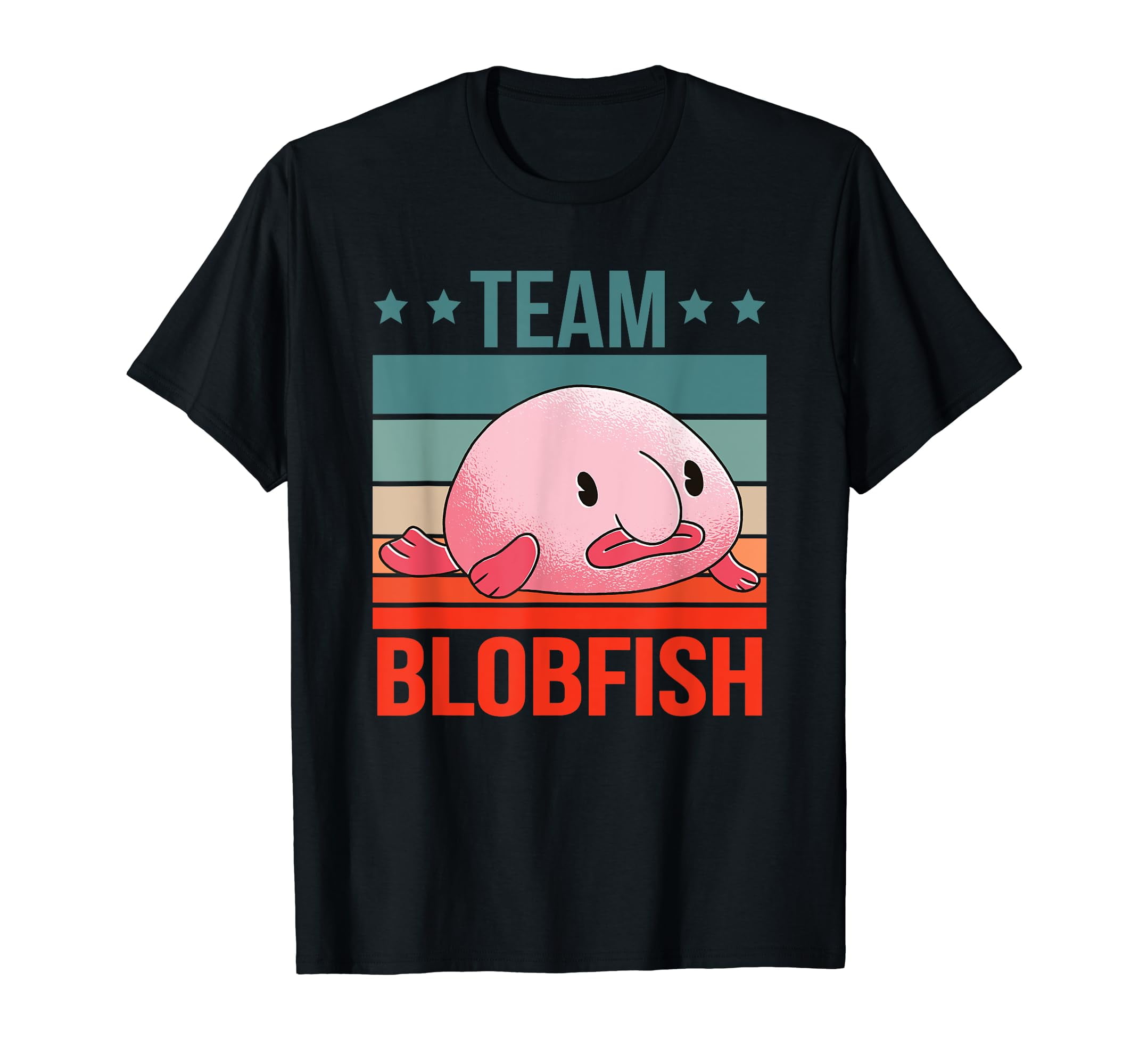 Team Blobfish Quote Deep Sea Fish Blobfish T-Shirt - Walmart.com