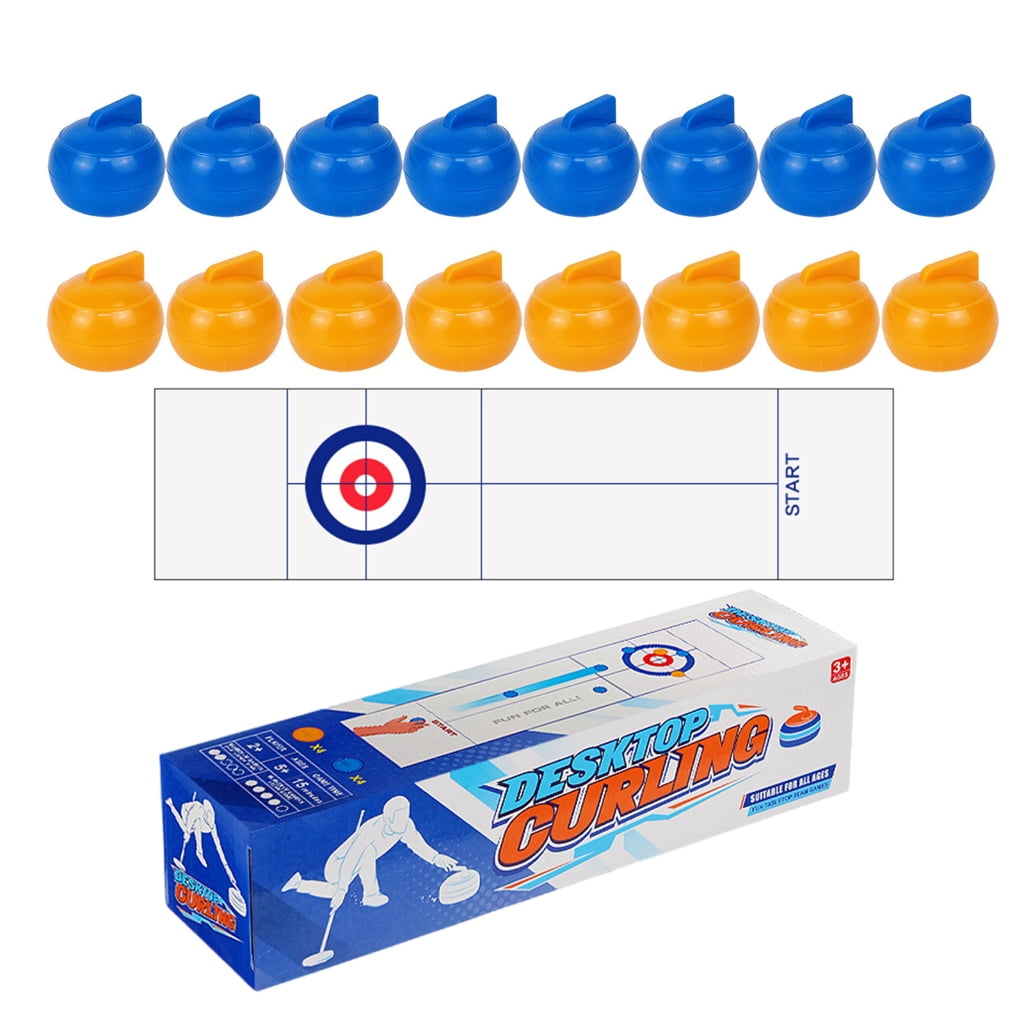 Team Board Games Portable Curling Ball Game for Family, Adults and ...