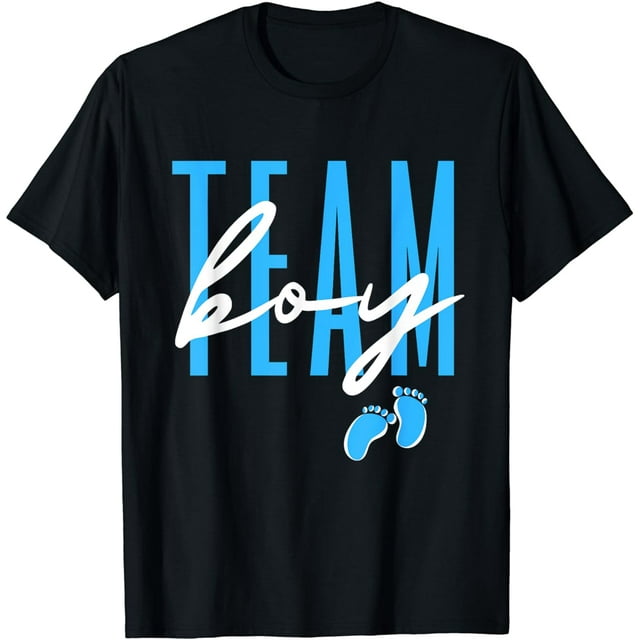 Team Boy Gender Reveal Baby Shower Pink or Blue T-Shirt - Walmart.com