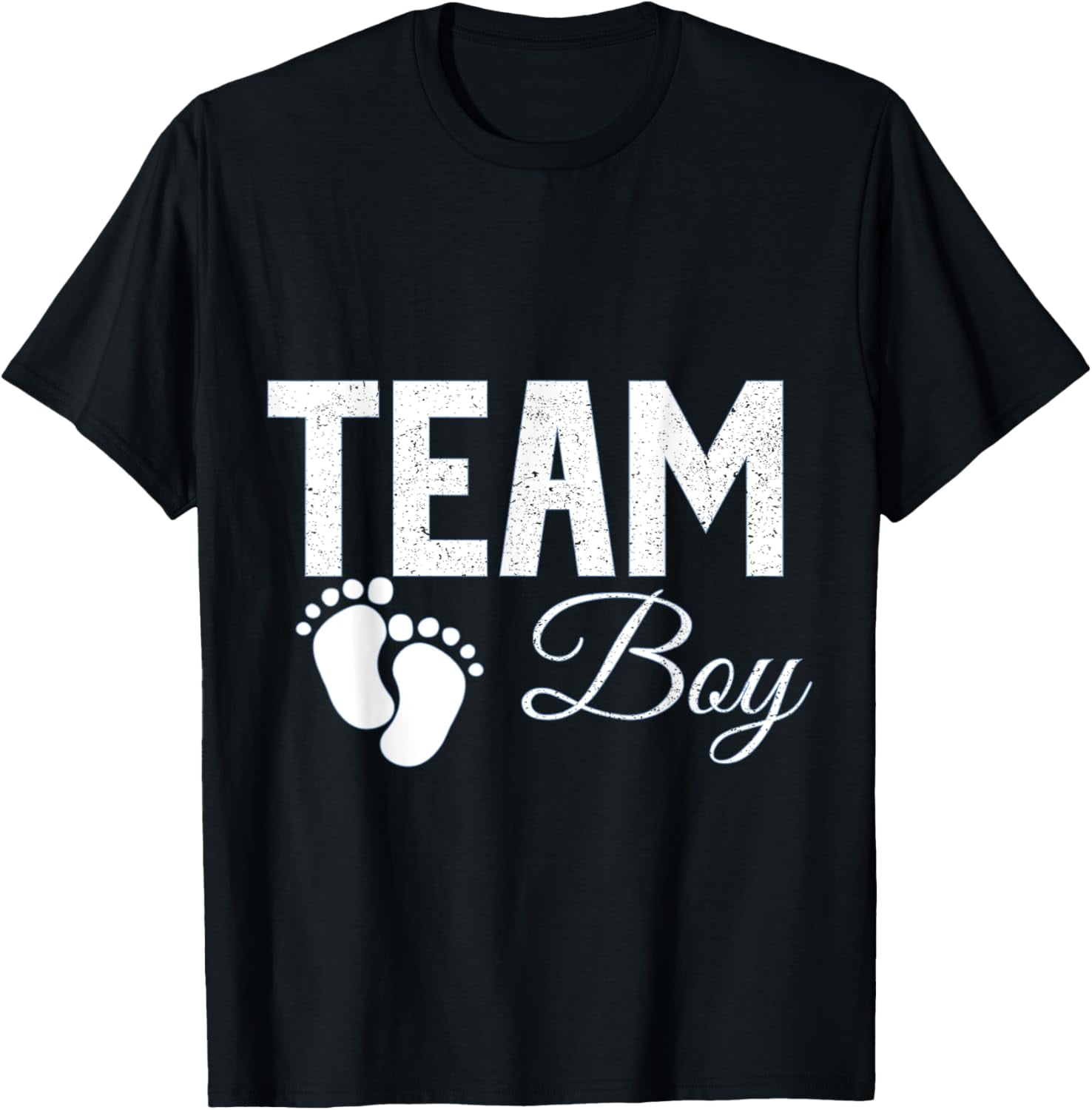 Team Boy Gender Reveal Party Team Blue Baby Announcement T-Shirt ...