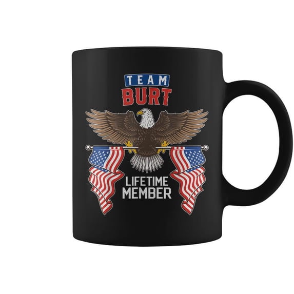 Team Burt Lifetime Member Us Flag Coffee Mugs - Walmart.com
