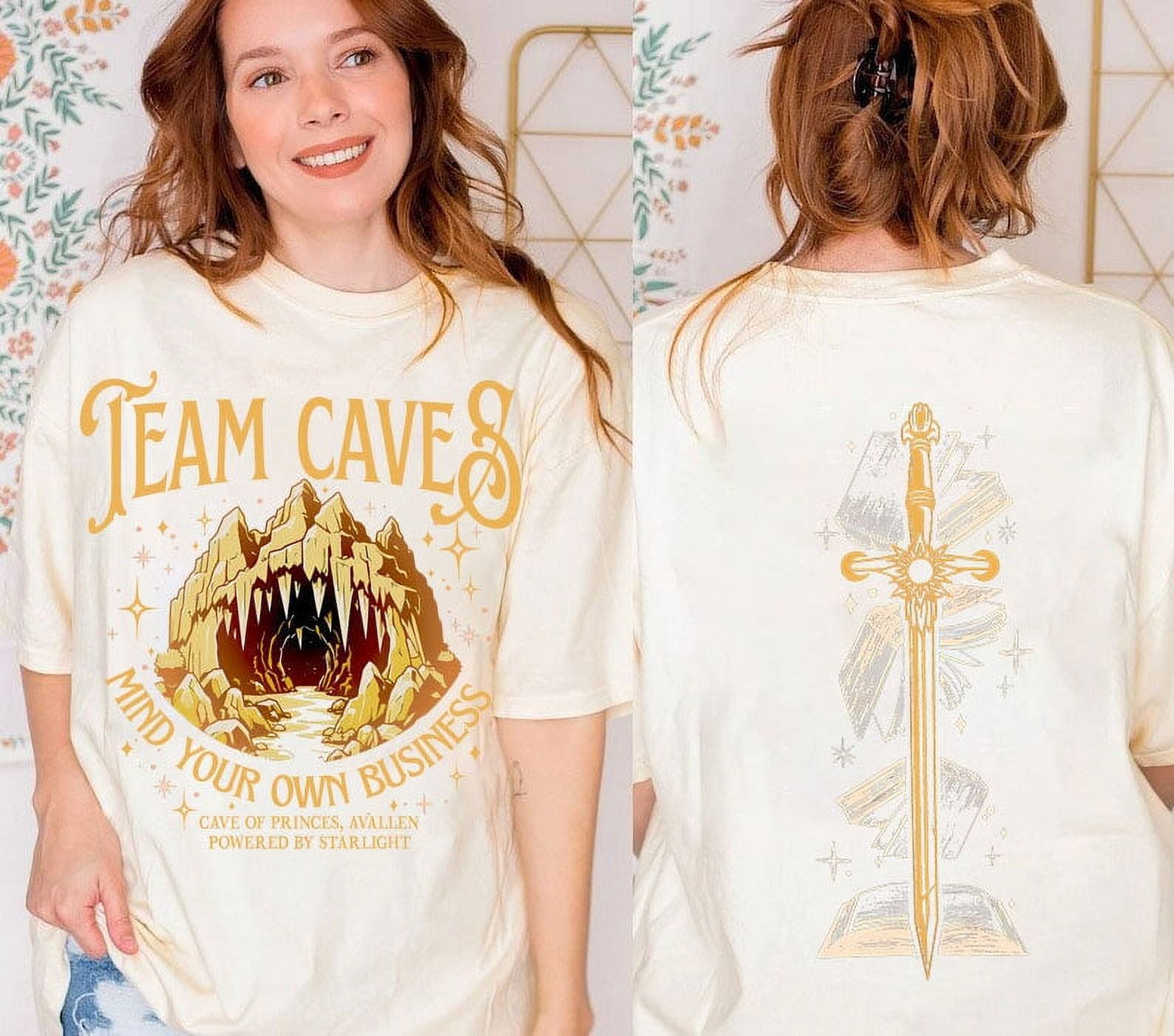 Team Caves Crescent City Fan Comfort Colors Shirt, House Of Flame And ...