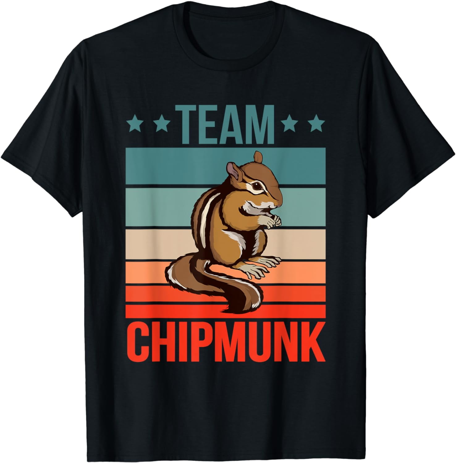Team Chipmunk Quote Rodent Chipmunk T-Shirt - Walmart.com