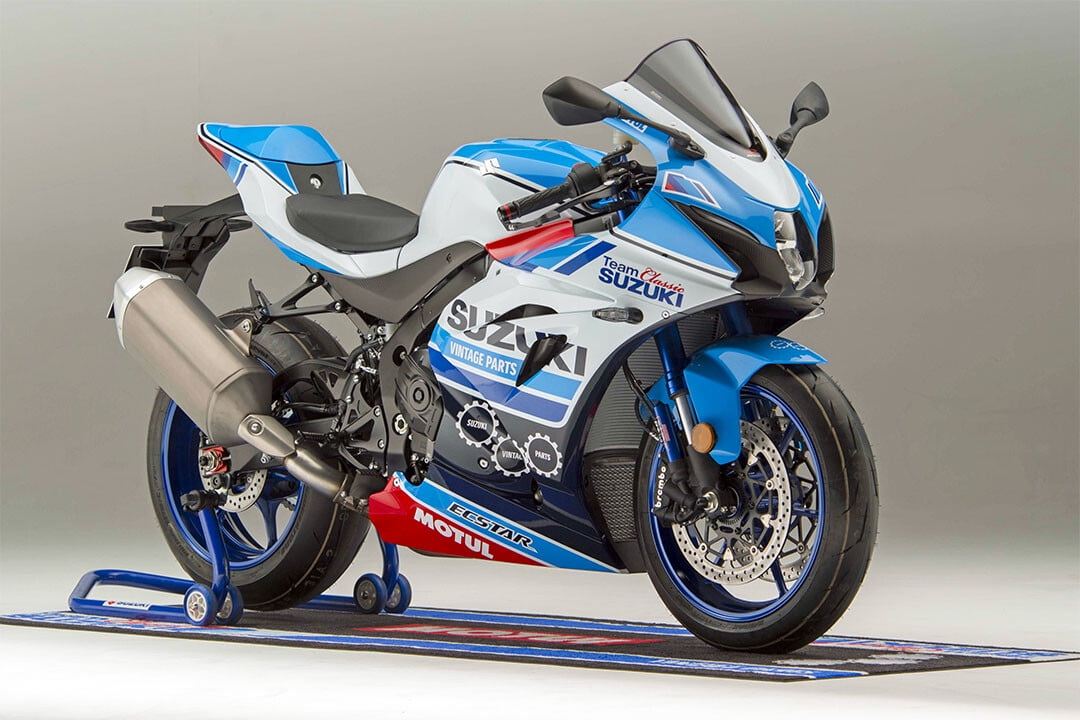 Team Classic Suzuki GSX R1000R Sports Motorcycle Wall Art Home - 24x36 ...