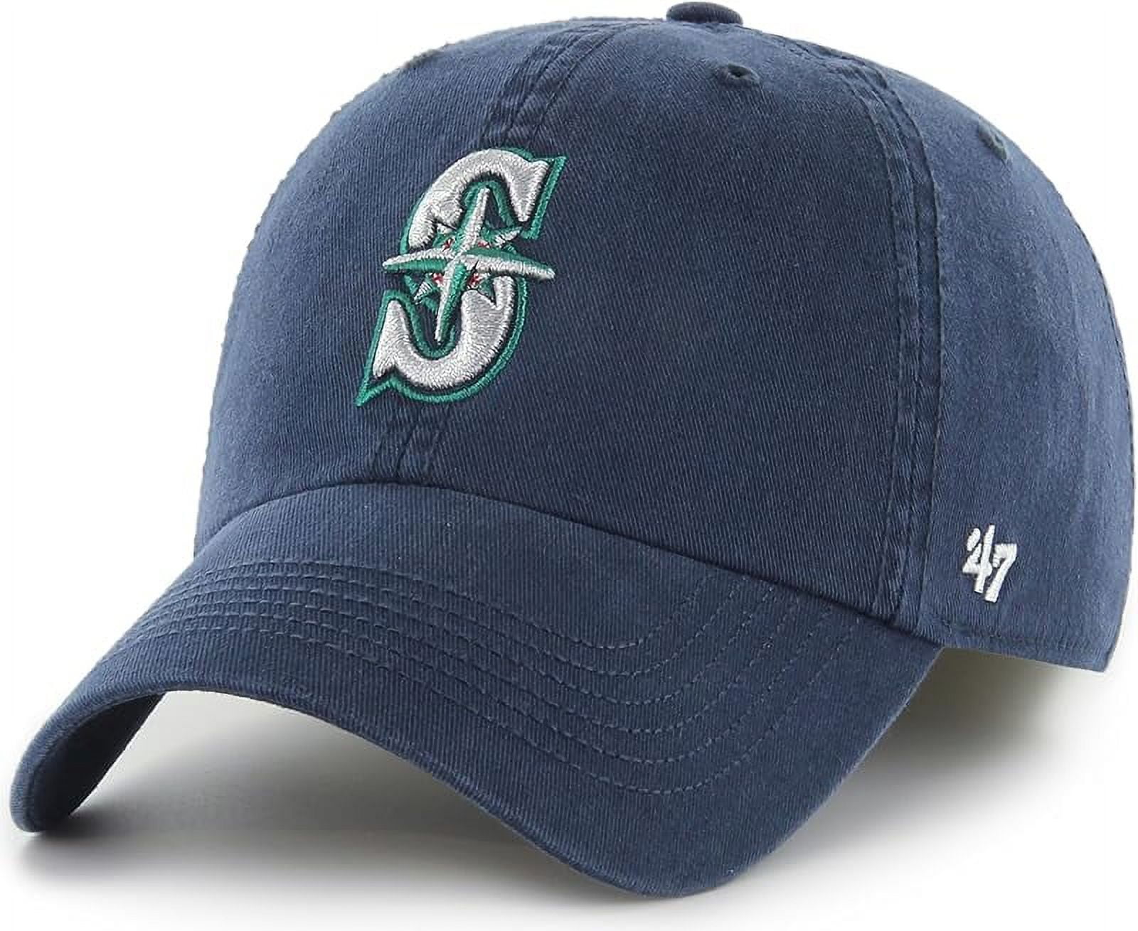 Team Color Primary Logo Franchise Fitted Baseball Hat Cap, Unisex Adult ...