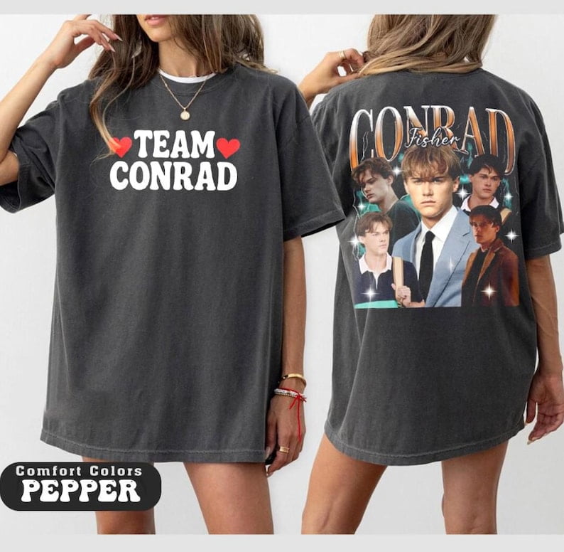 Team Conrad Bootleg V2 Retro Shirt, Conrad Fisher T-Shirt, The Summer I ...