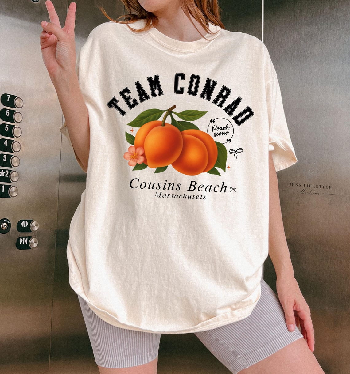Team Conrad Shirt, Peach Scene TSITP, The Summer I Turned Pretty ...
