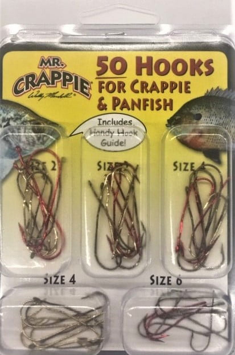 Blakemore Team Crappie Hook Kit, 50 Piece Fishing Hook Set - Walmart.com