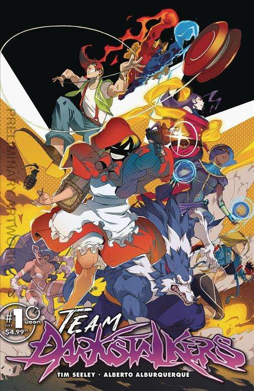 Team Darkstalkers #1A VF ; Udon Comic Book - Walmart.com