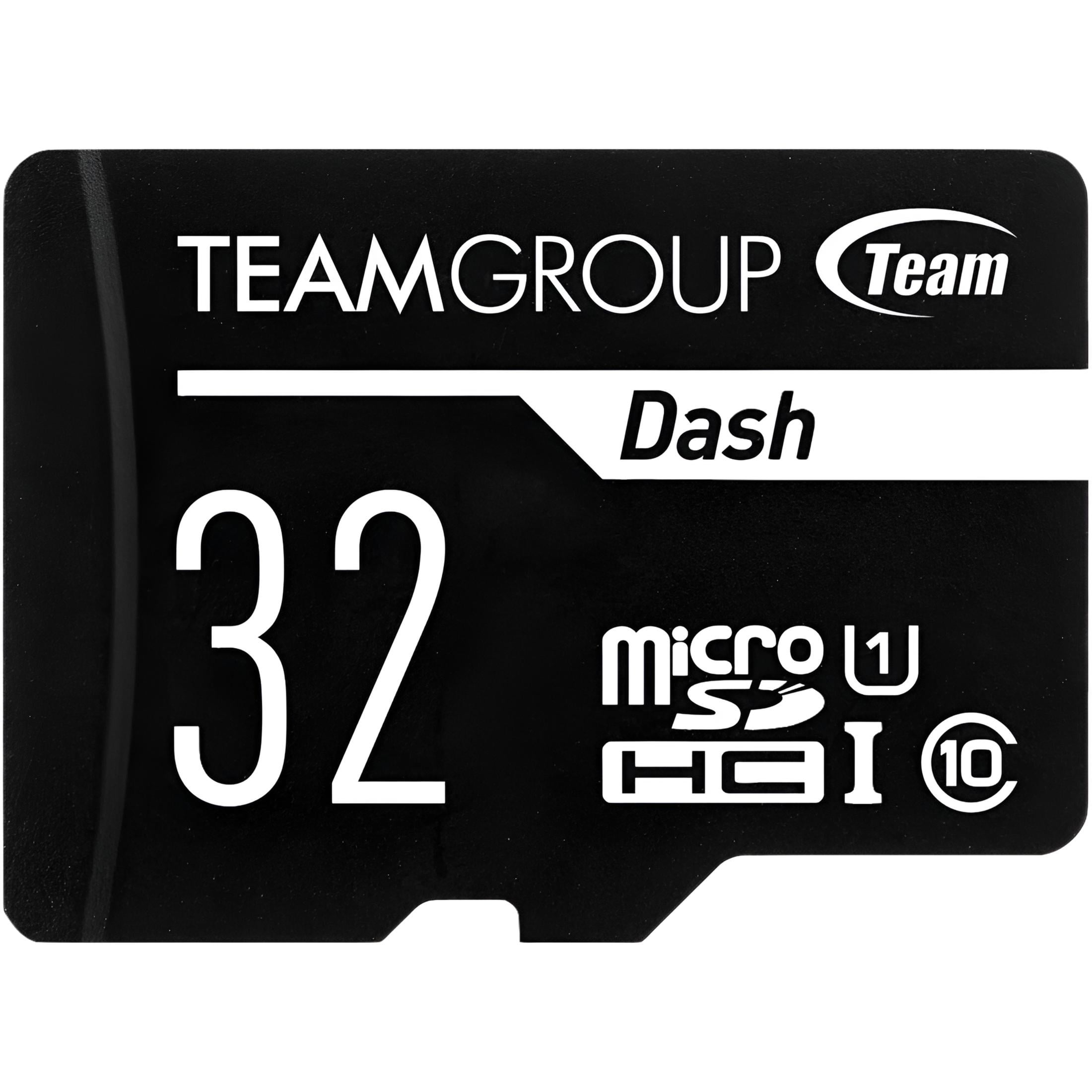 Team Dash - Flash memory card (SD adapter included) - 32 GB - UHS-I U1 ...