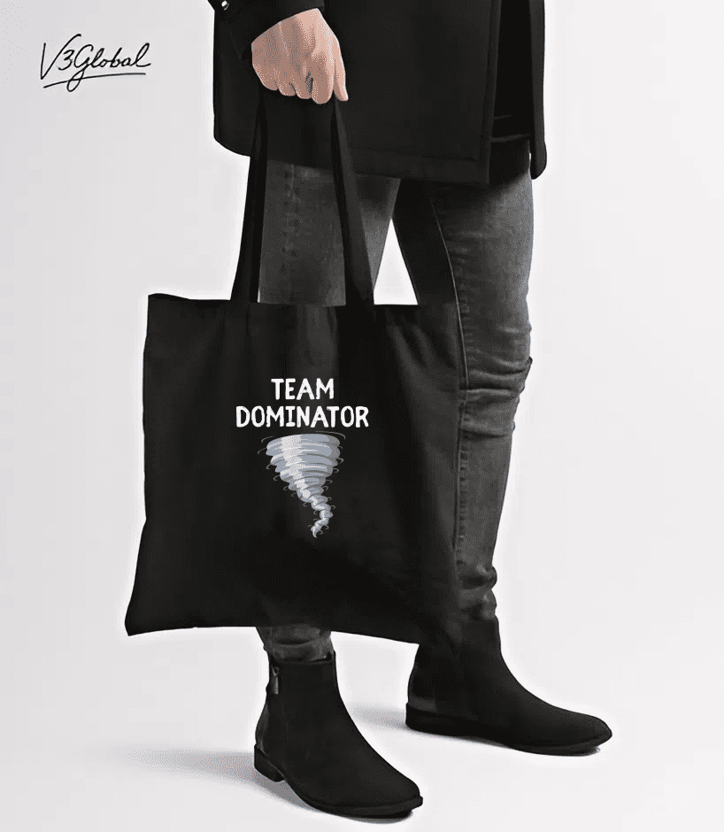Team Dominator Graphic for Storm Chaser Style Tote Bags - Walmart.com