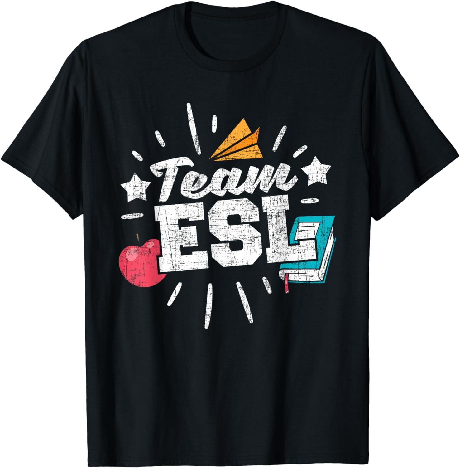Team ESL - School Virtual English Teacher Tutor Linguist T-Shirt ...
