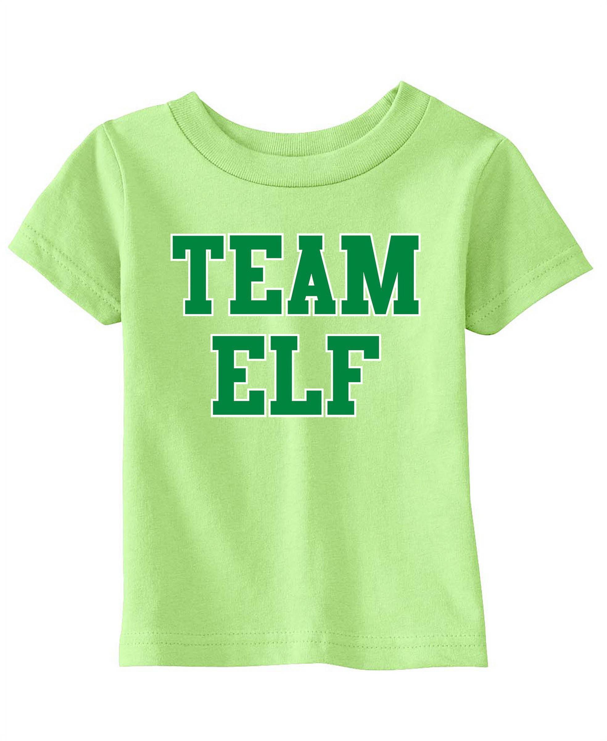 Team Elf Sarcastic Xmas Premium Holiday Anniversary Gift Tee Funny ...