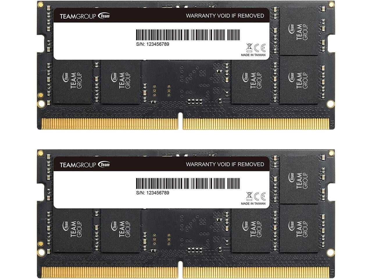 Team Elite 64GB (2 x 32GB) 262-Pin DDR5 SO-DIMM DDR5 4800 (PC4 38400 ...