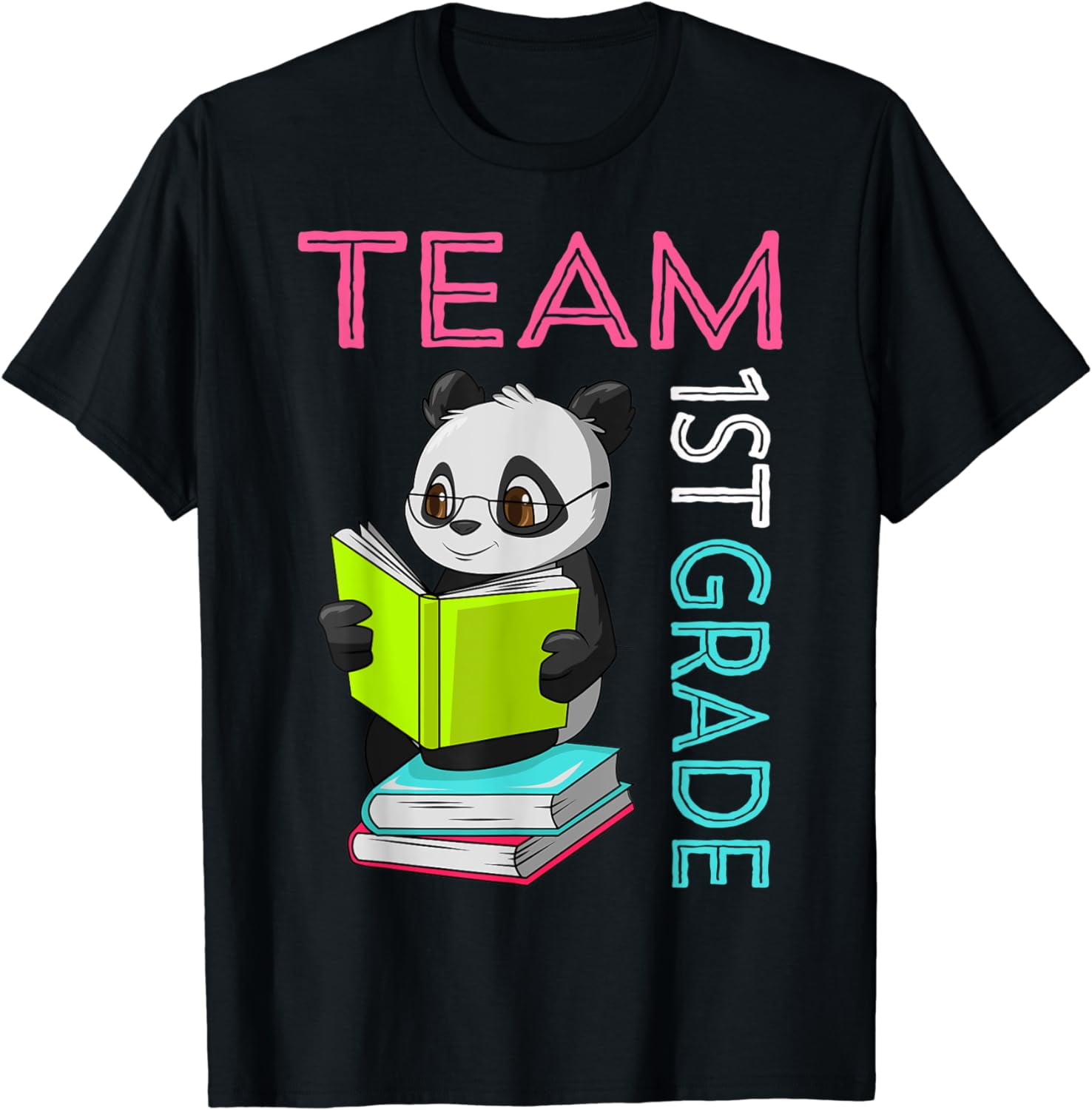 Team First Grade Teacher First Day 1st Grade Back to School T-Shirt ...