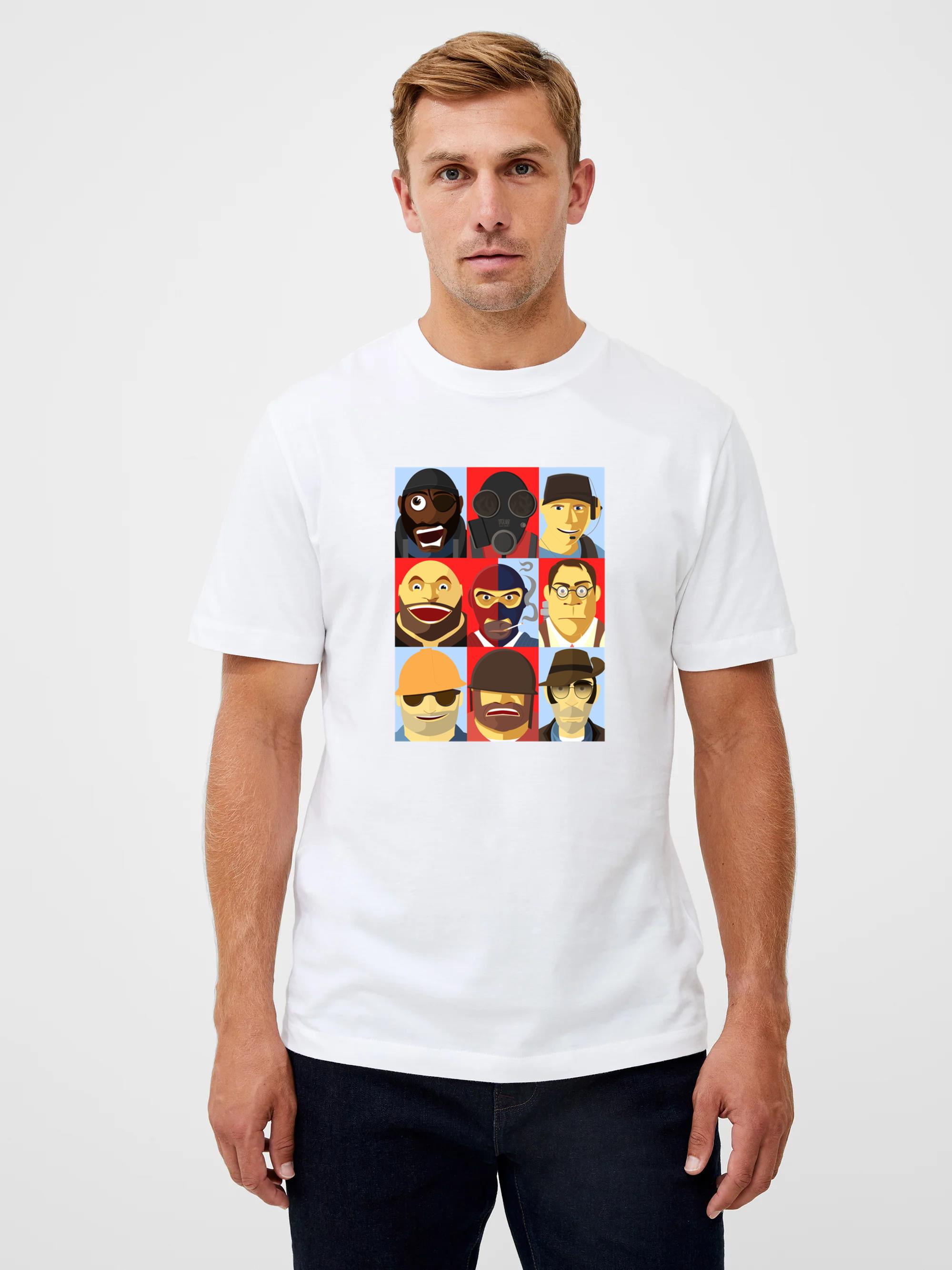 Team Fortress 2 Limited Edition Video Game T-Shirt Valve, for men ...