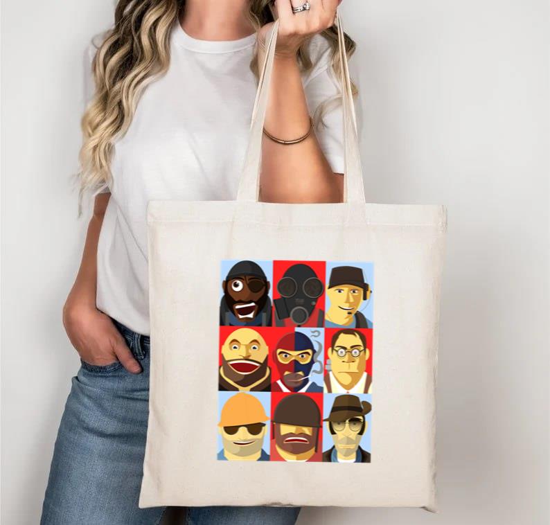 Team Fortress 2, Limited Edition, Video Games, Unisex, Cotton, Valve ...