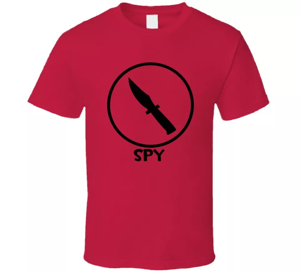 Team Fortress 2 Spy Red Team Video Game Fan T Shirt - Walmart.com