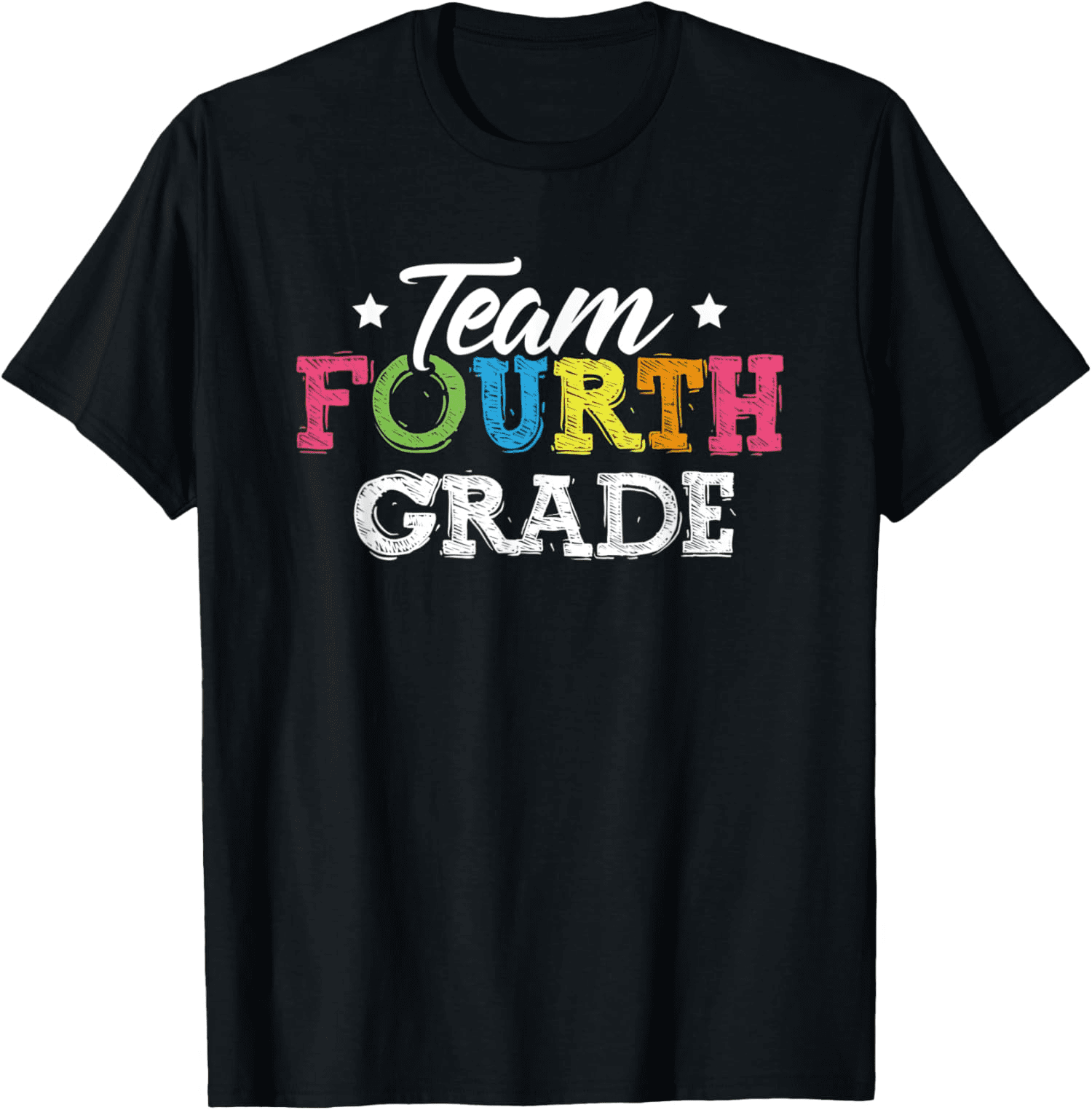 Team Fourth Grade Shirt Teacher Student Back To School Kids - Walmart.com
