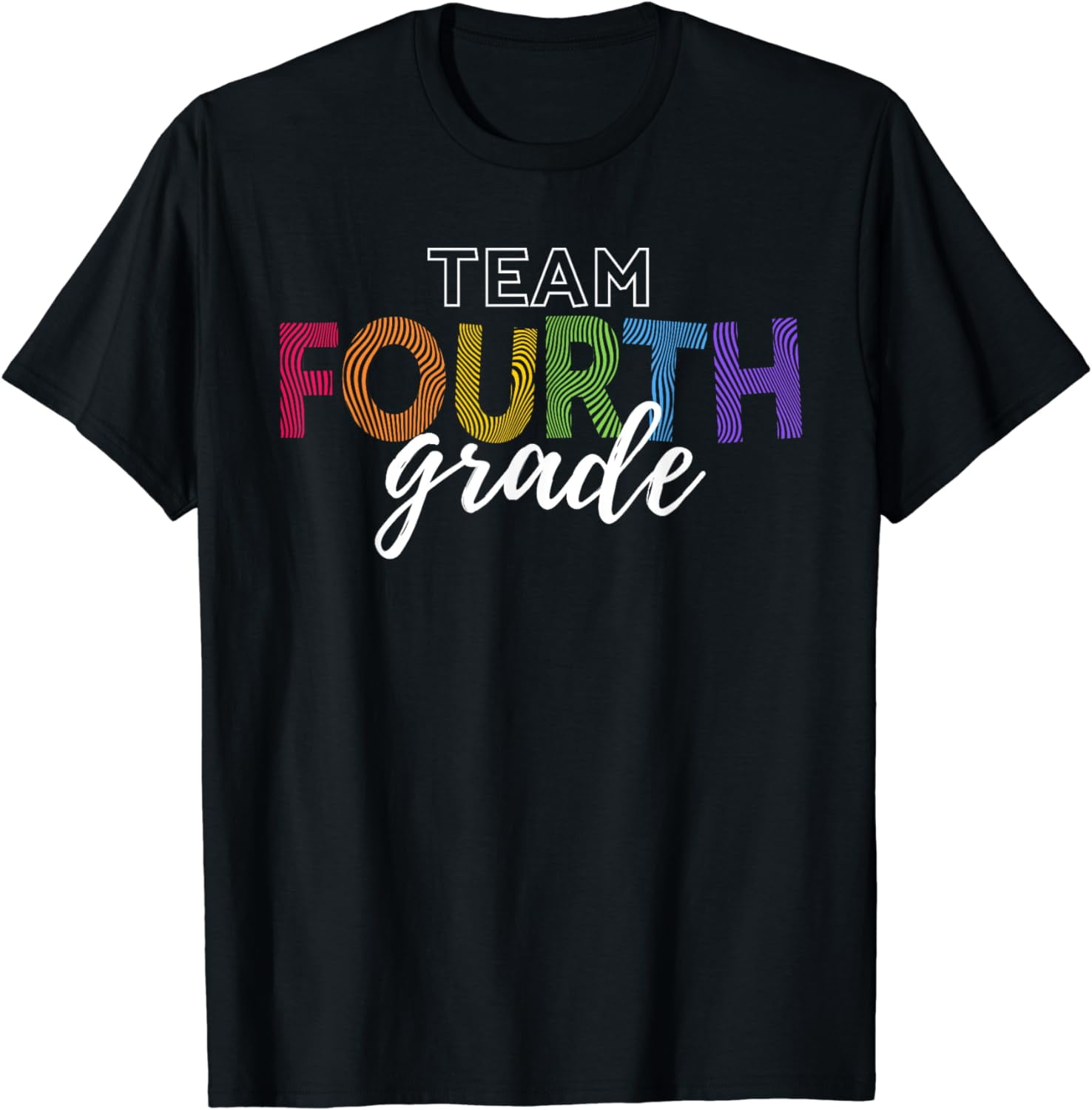 Team Fourth Grade Teacher Shirt - Walmart.com
