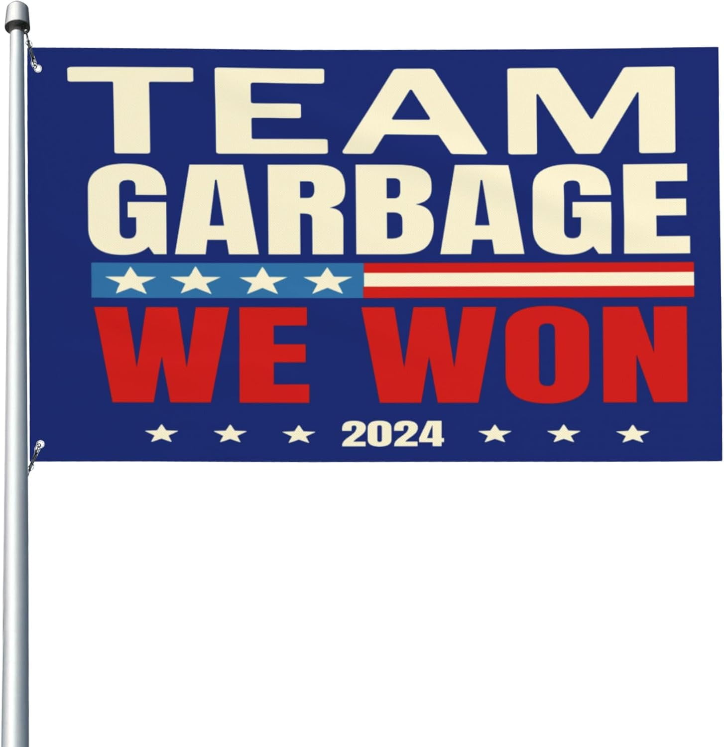 Team Garbage Won flag Inauguration day flag Garbage won 3x5 Flag Yard ...