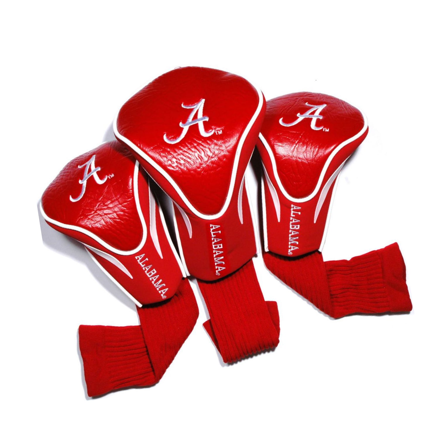 Team Golf NCAA Alabama Contour Golf Club Head Covers, 3 Pack, Red ...