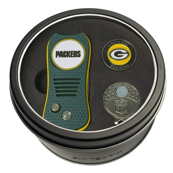 Team Golf 31057 Green Bay Packers Switchblade Cap Clip Ball Marker Golf ...