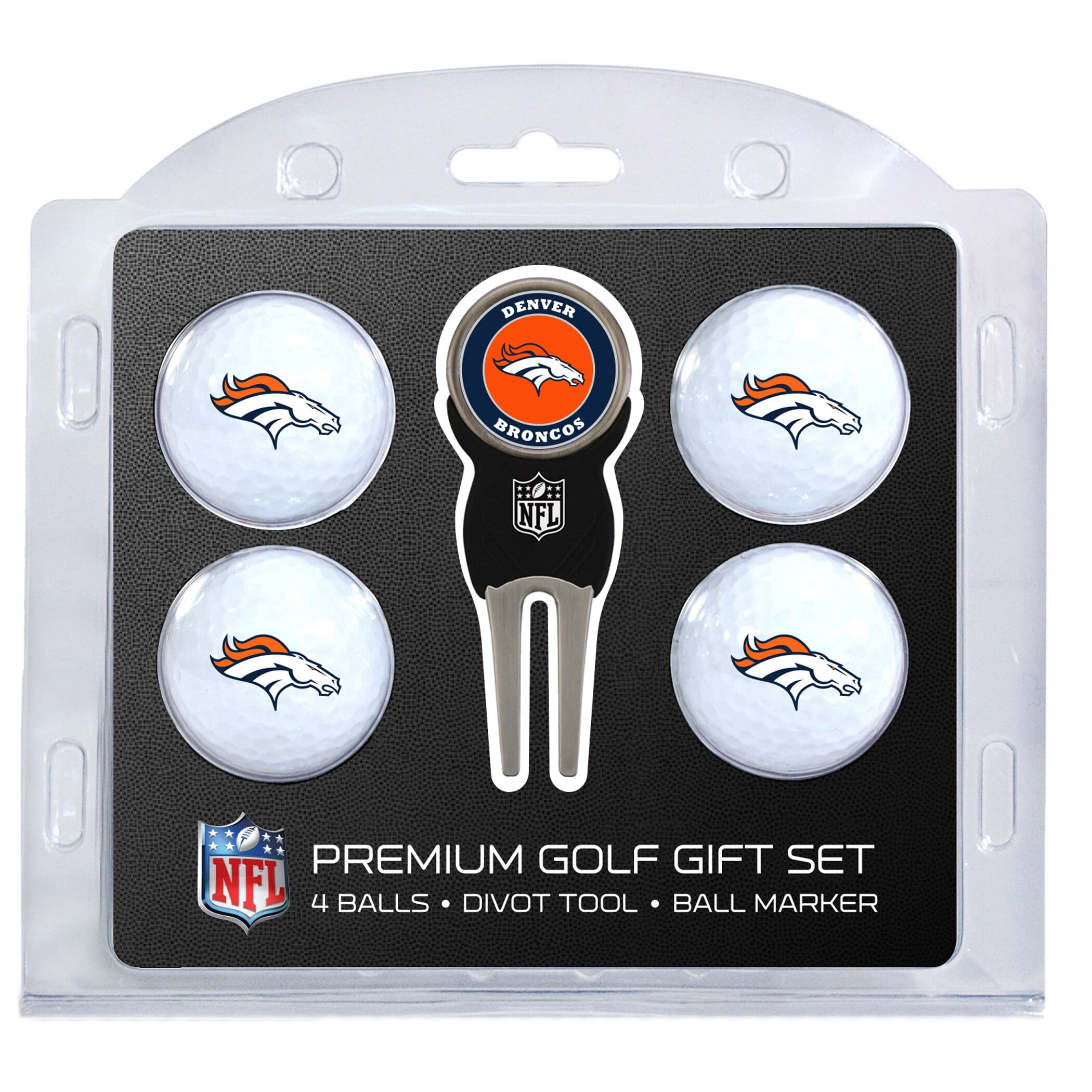 Denver Broncos 4-Ball Gift Set - Walmart.com