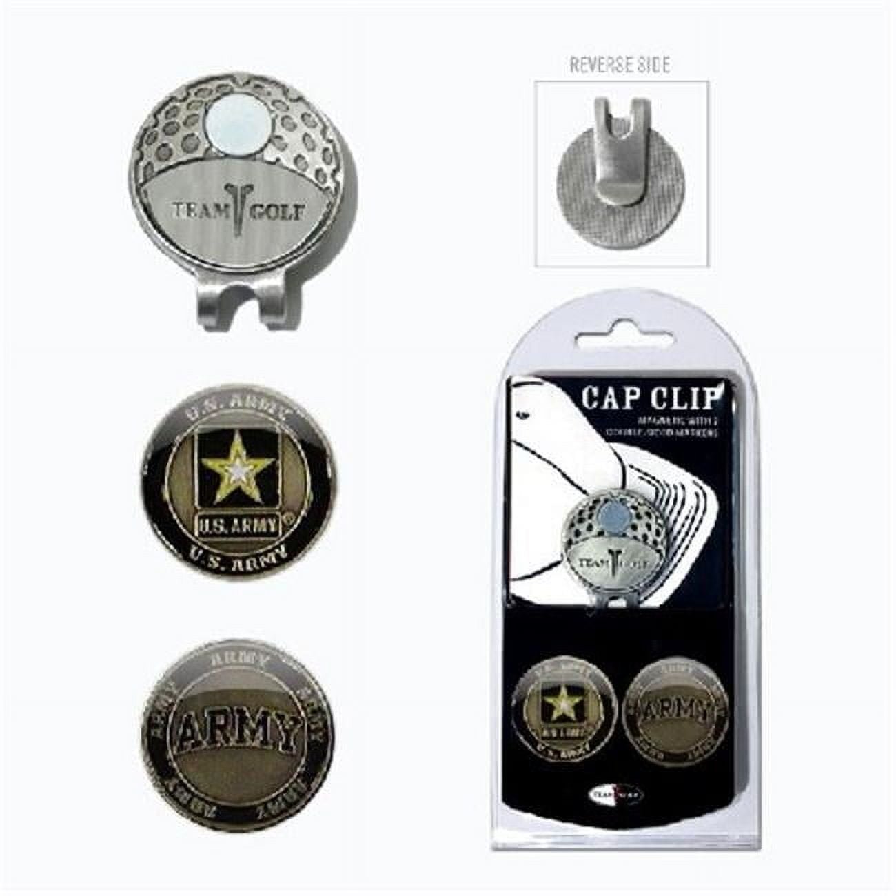 Team Golf NCAA US ARMY Cap Clip With 2 Golf Ball Markers - Walmart.com