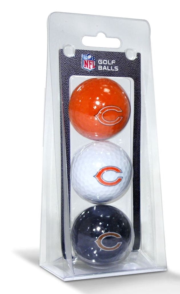 Team Golf Chicago Bears Golf Balls, Assorted Colors, 3 Pack - Walmart.com