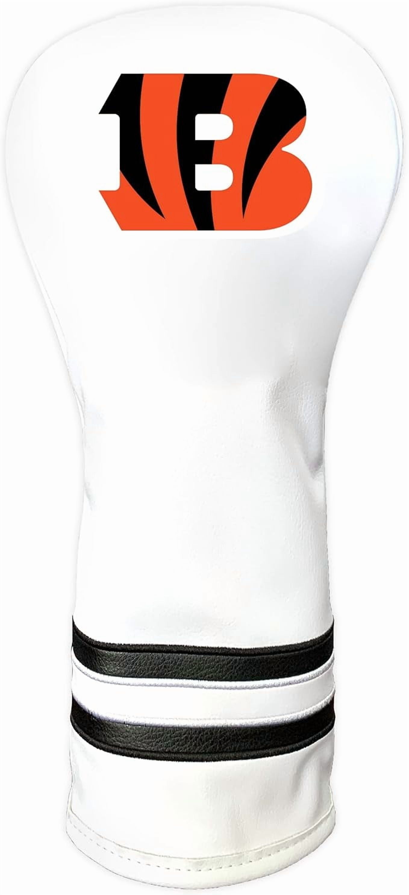 Team Golf NFL CINCINNATI BENGALS White Vintage Fairway Head Cover ...