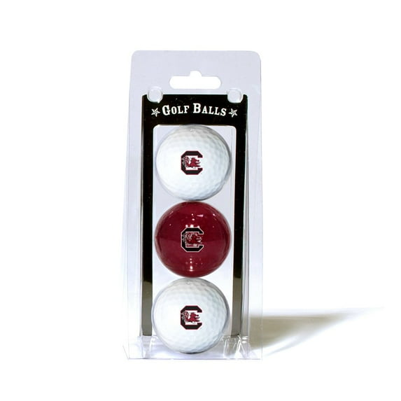 Team Golf, South Carolina Gamecocks Golf Balls, 3pk, Multi-Color ...