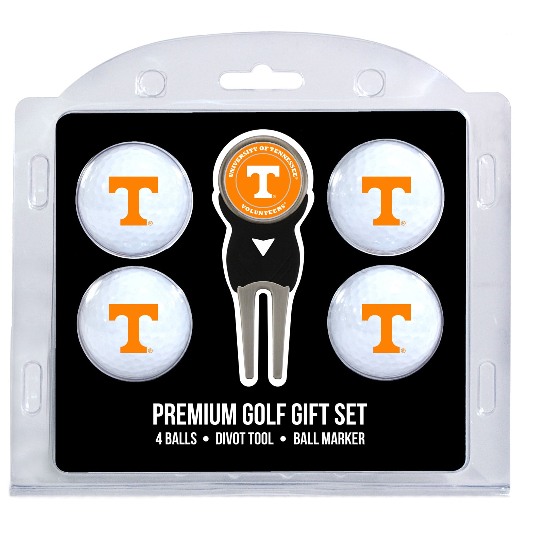 Team Golf Tennessee Volunteers 4-Ball Gift Set with 4 Golf Balls ...