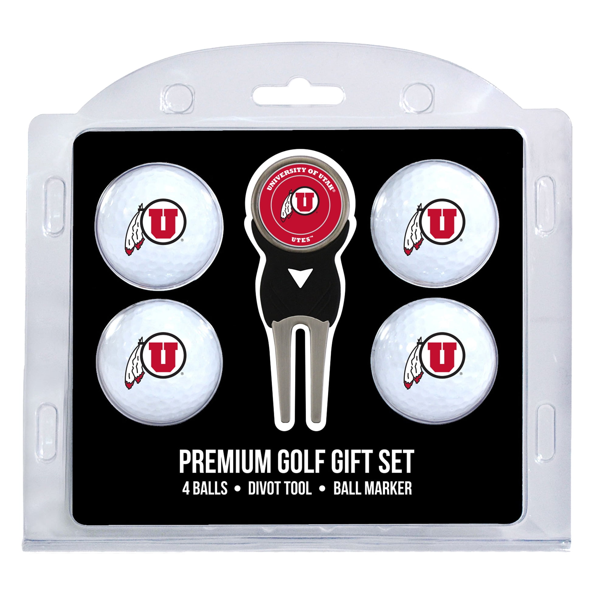 Utah Utes 4-Ball Gift Set - Walmart.com