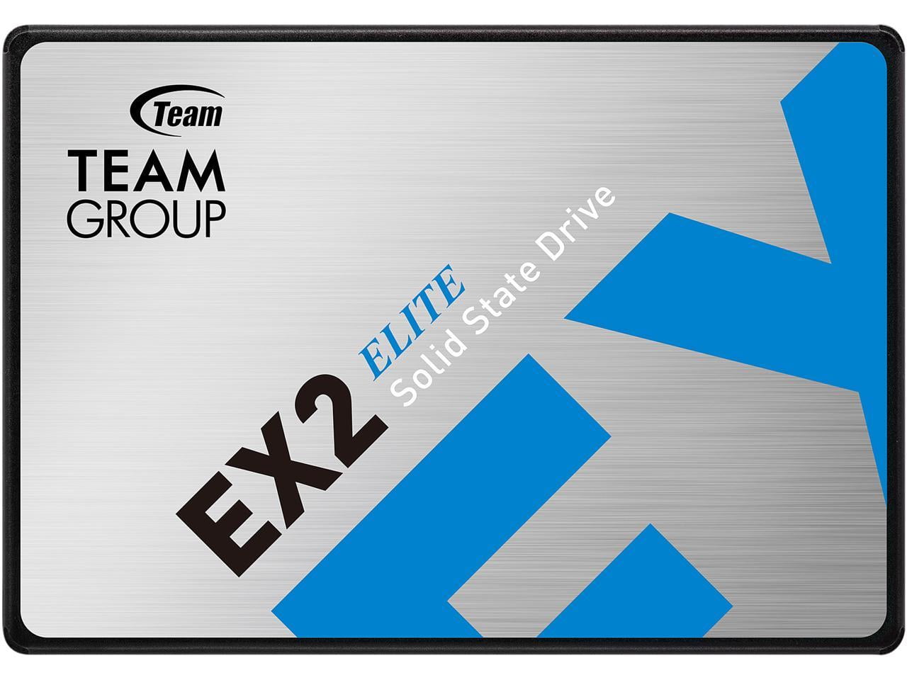 Team Group EX2 2.5" 1TB SATA III 3D NAND Internal Solid State Drive ...