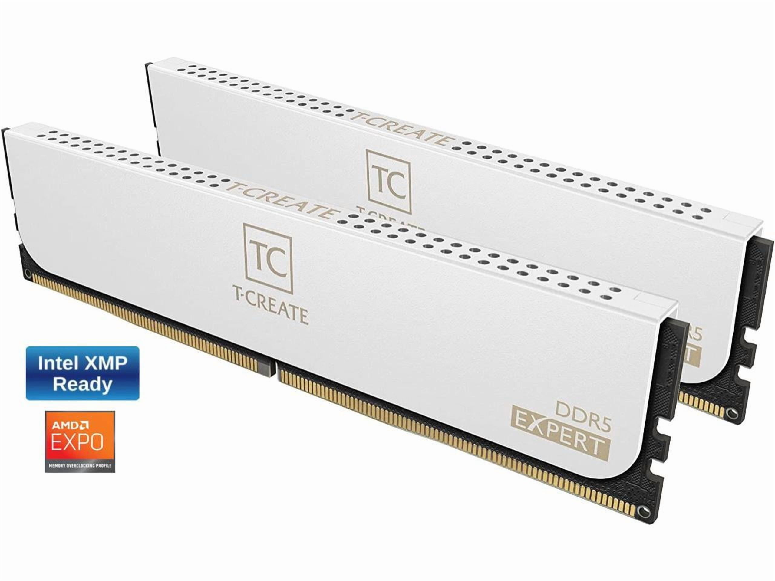 Team Group T-CREATE EXPERT 64GB (2 x 32GB) 288-Pin PC RAM DDR5 6400 ...