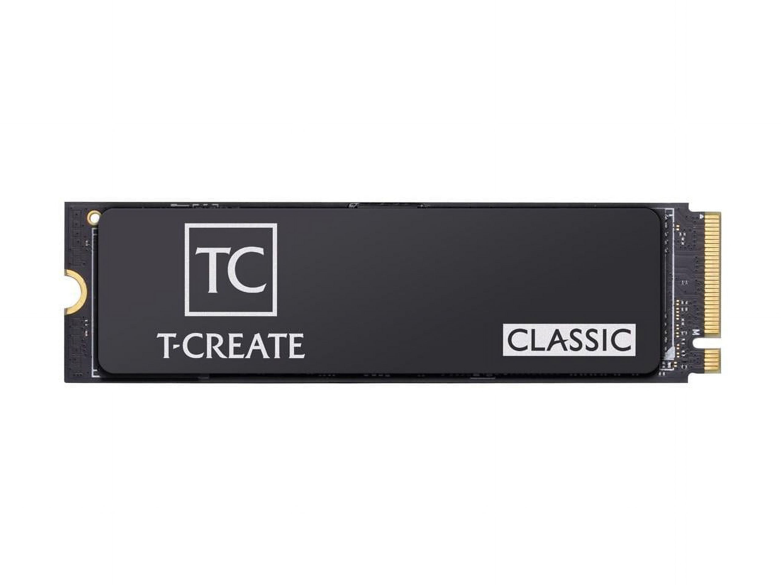 Team Group T-Create Classic M.2 2280 1TB PCIe Gen4x4 with NVMe 3D NAND ...