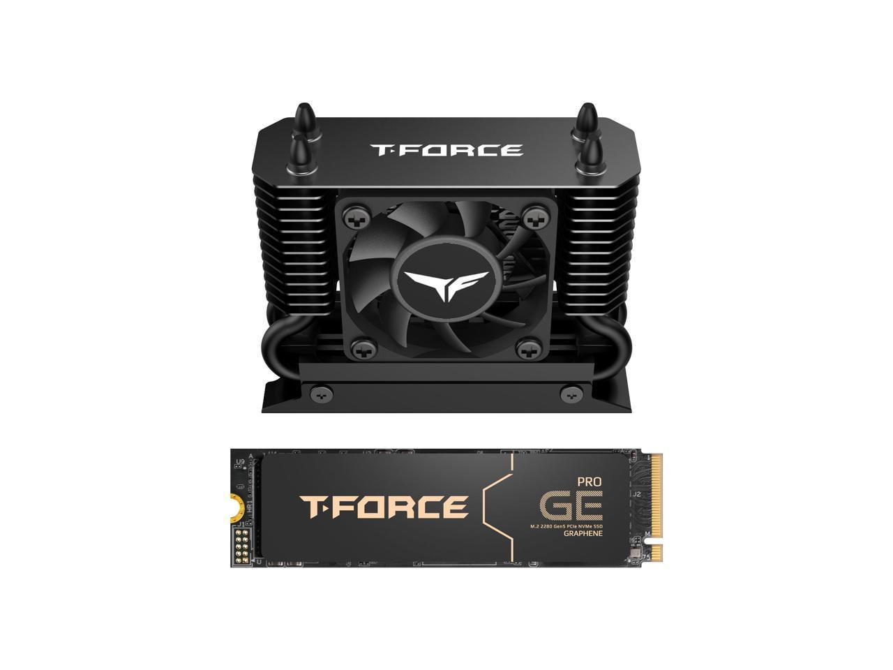 Team Group T-FORCE GE PRO M.2 2280 2TB PCIe Gen 5.0x4 with NVMe 2.0 3D ...
