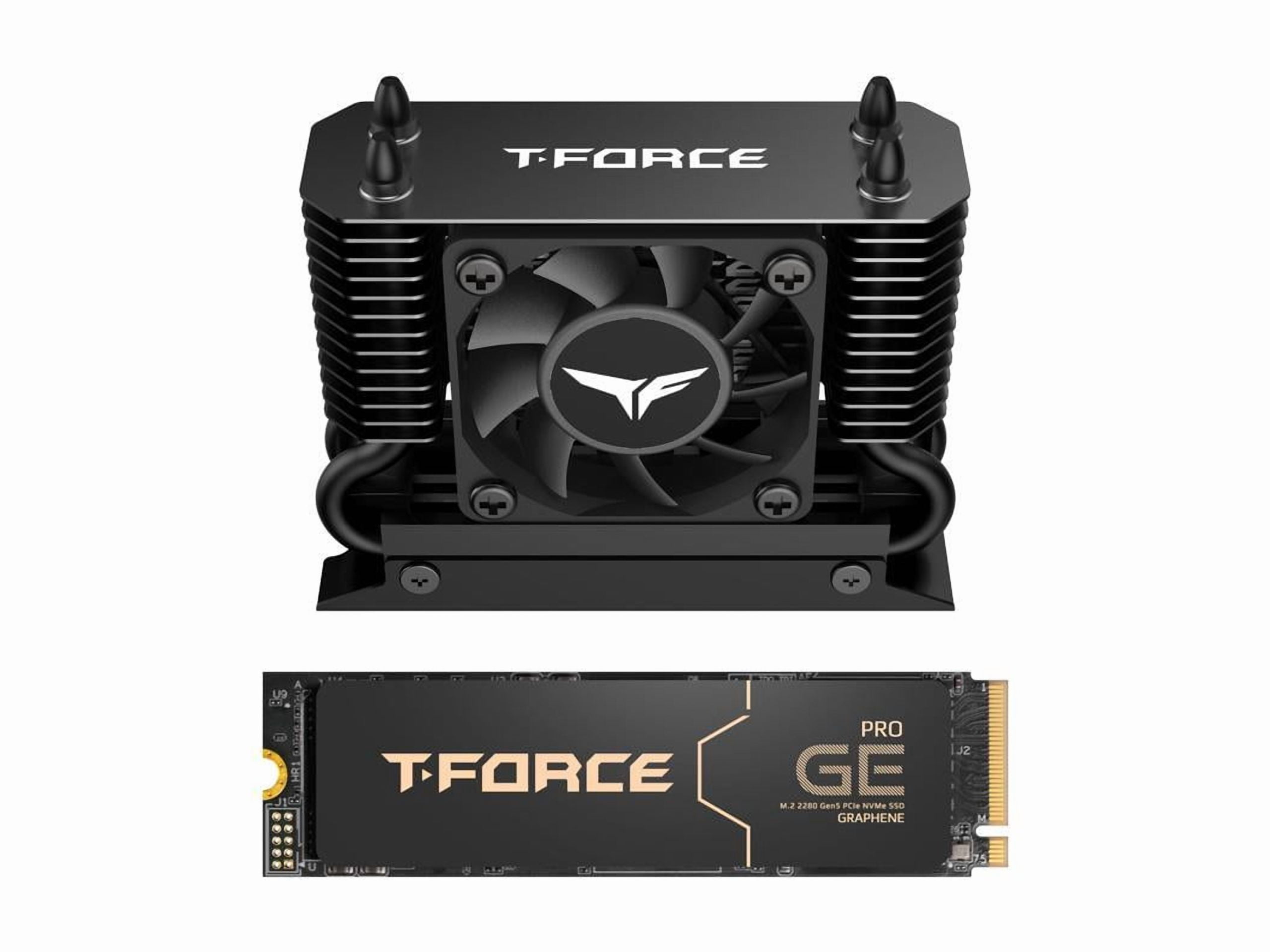Team Group T-FORCE GE PRO M.2 2280 4TB PCIe Gen 5.0x4 with NVMe 2.0 3D ...
