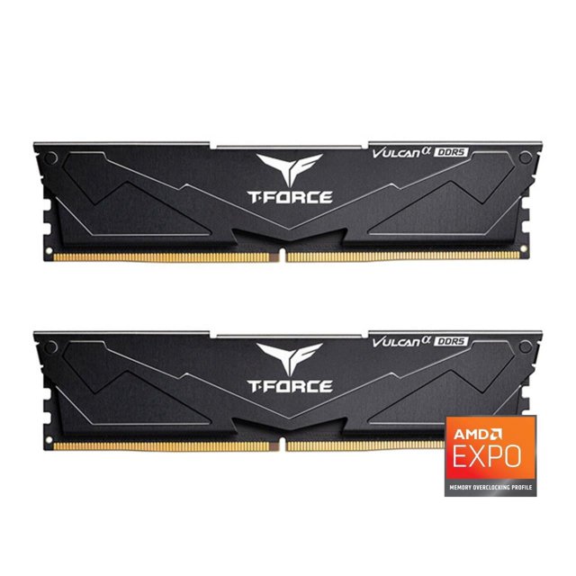 Team Group Vulcan a 32GB (2 x 16GB) 288-Pin PC RAM DDR5 5600 (PC5 44800 ...