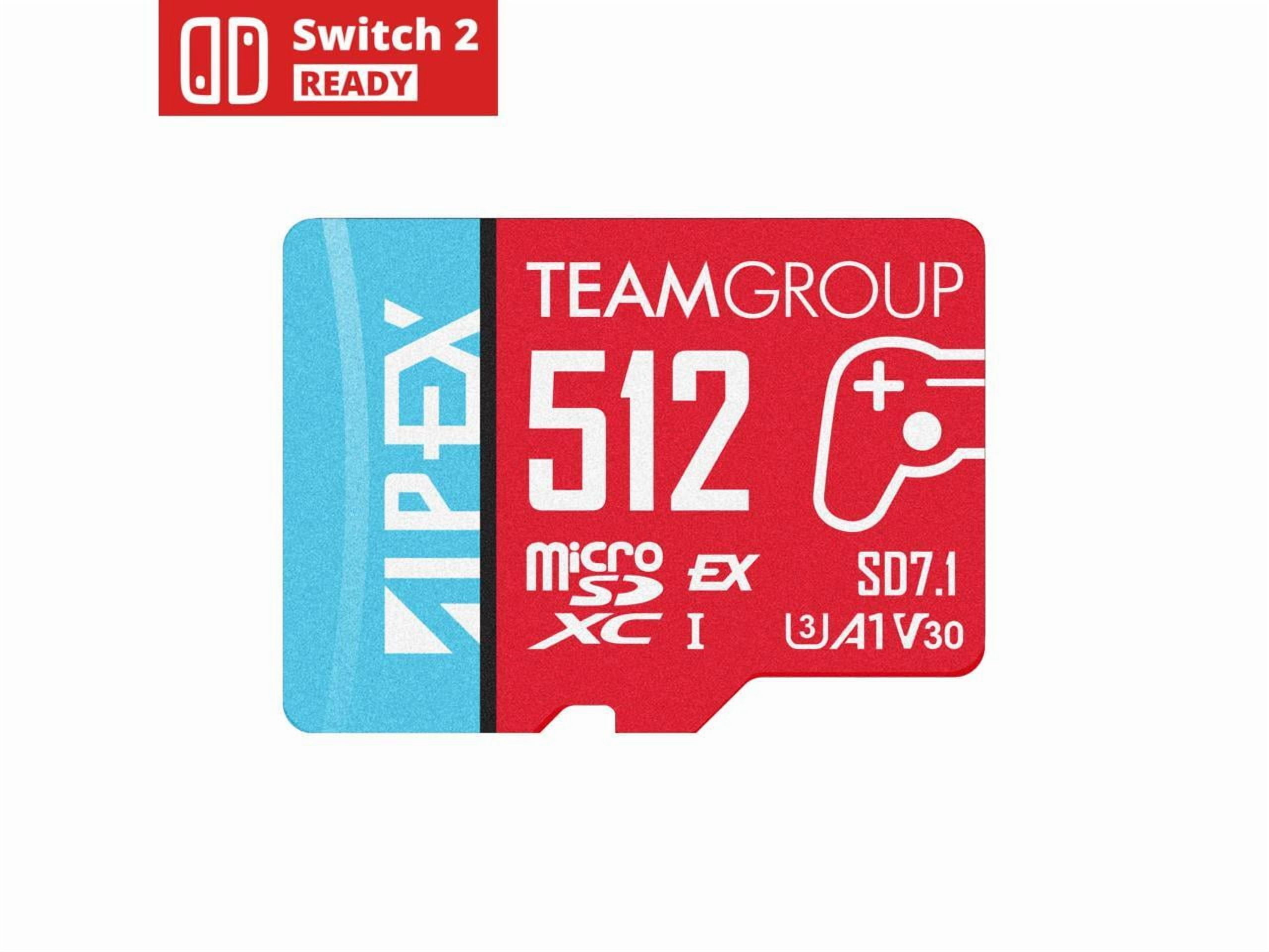 Team Group microSD Express Card – 512GB for Nintendo Switch 2, Steam ...
