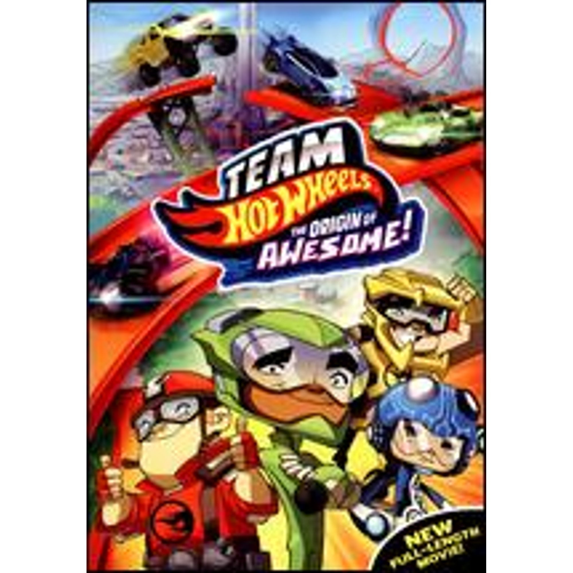 Pre-Owned Team Hot Wheels: The Origin of Awesome! (DVD 0025192240263 ...