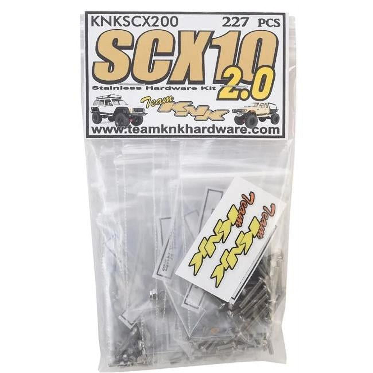 Team KNK KNKSCX200 Stainless Hardware Kit for Axial SCX10 2.0 - Walmart.com