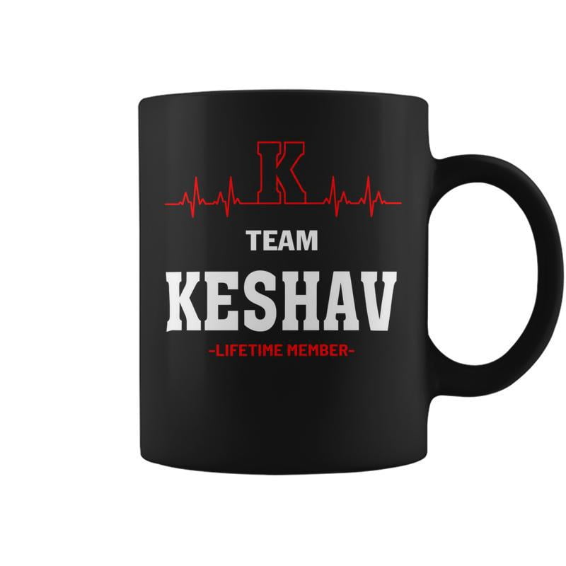 Team Keshav Lifetime Member Keshav Last Name Coffee Mugs - Walmart.com