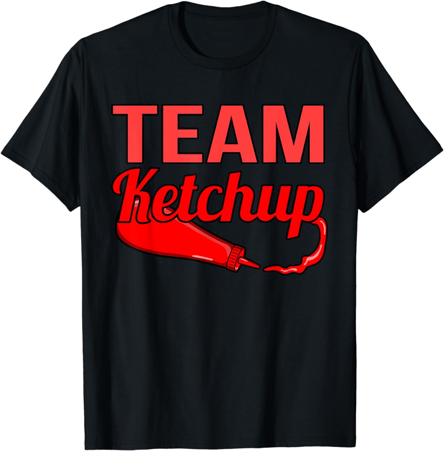 Team Ketchup T-Shirt - Walmart.com