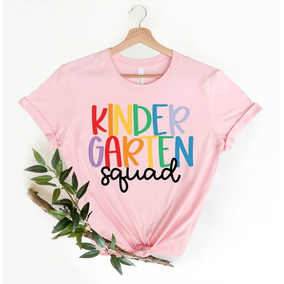 Team Kindergarten Crew, Teacher Shirt, Kinder Squad, Kindergarten Tribe ...