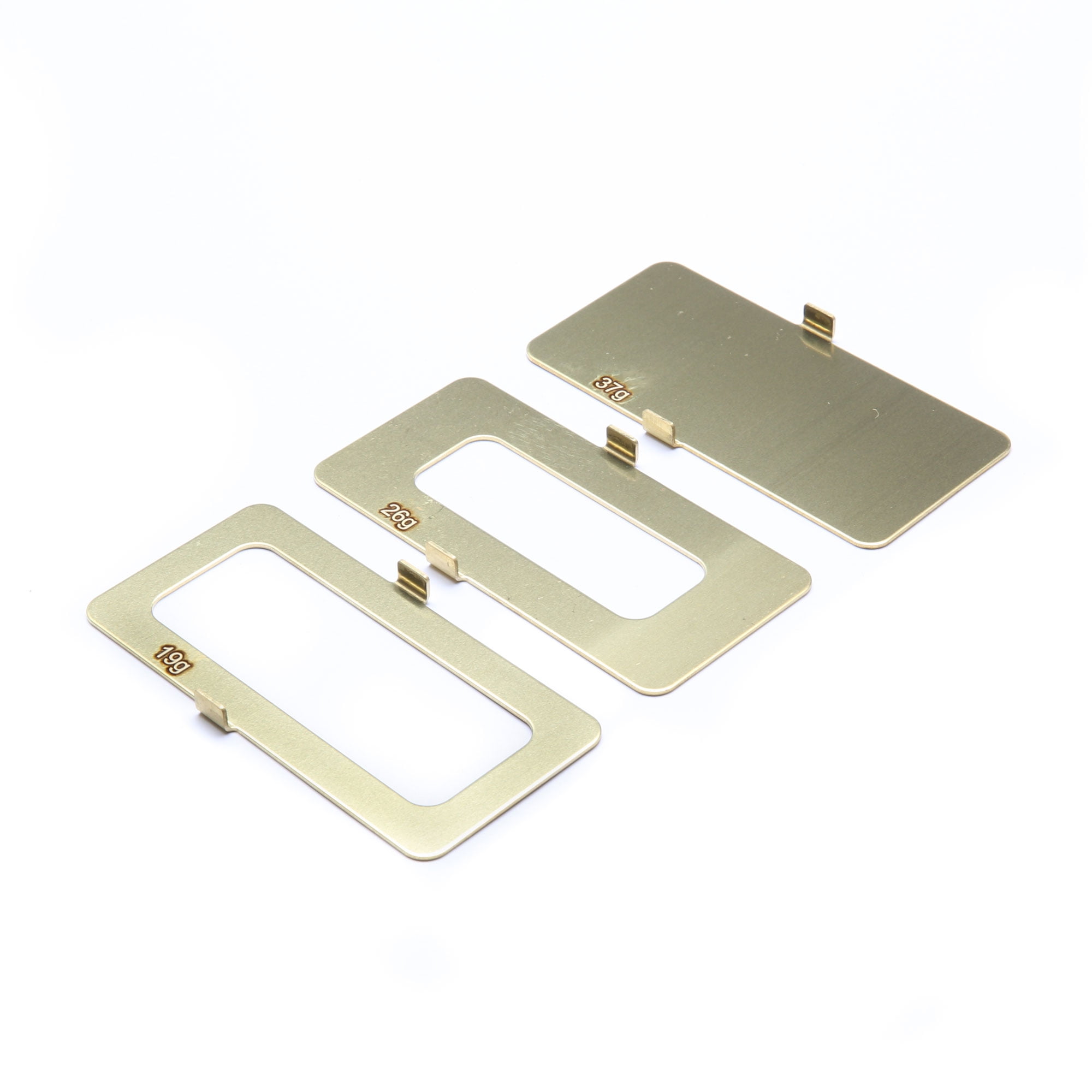 Team Losi Racing Brass Battery Weight Set 19g 26g 37g TLR331045 ...
