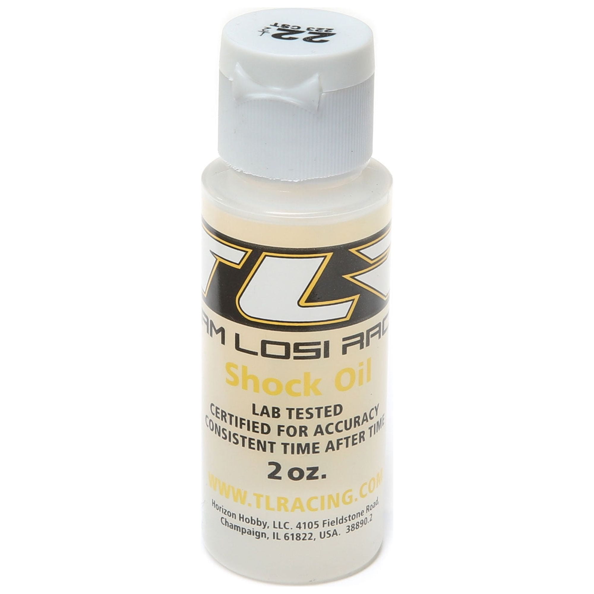 Team Losi Racing SILICONE SHOCK OIL 22.5WT 223CST 2OZ TLR74003 Electric ...