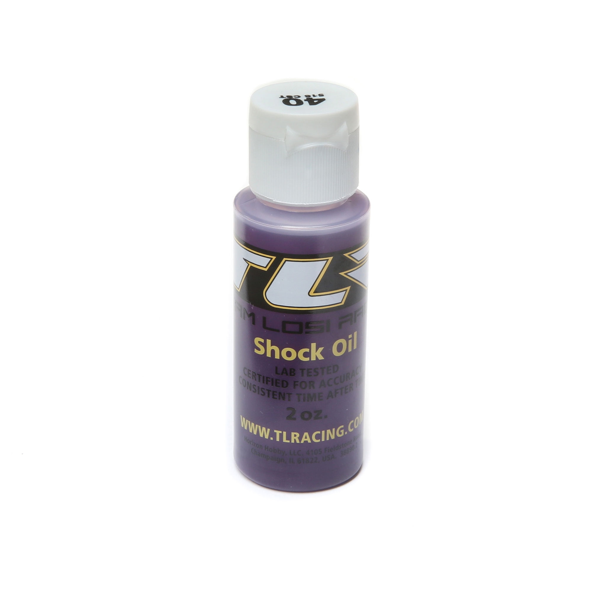 Team Losi Racing SILICONE SHOCK OIL 40WT 516CST 2OZ TLR74010 Electric ...